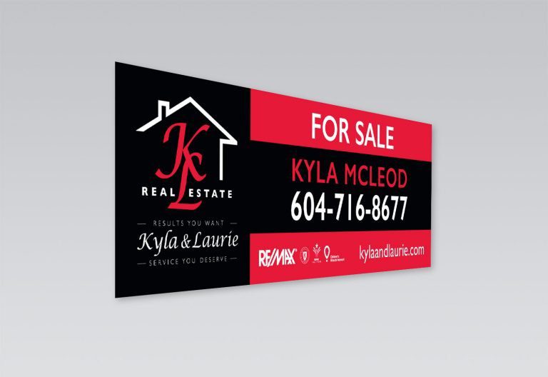 Custom Designed Real Estate Condo Sign for Realtors®