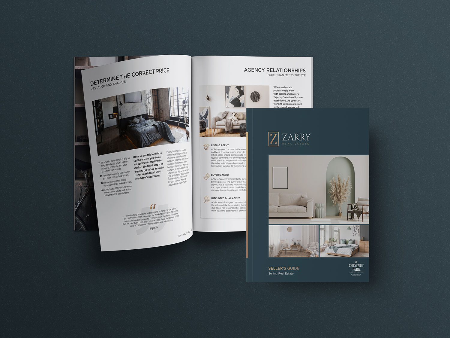 Real Estate Guides - Buyers & Sellers Guide & Listing Presentation Design